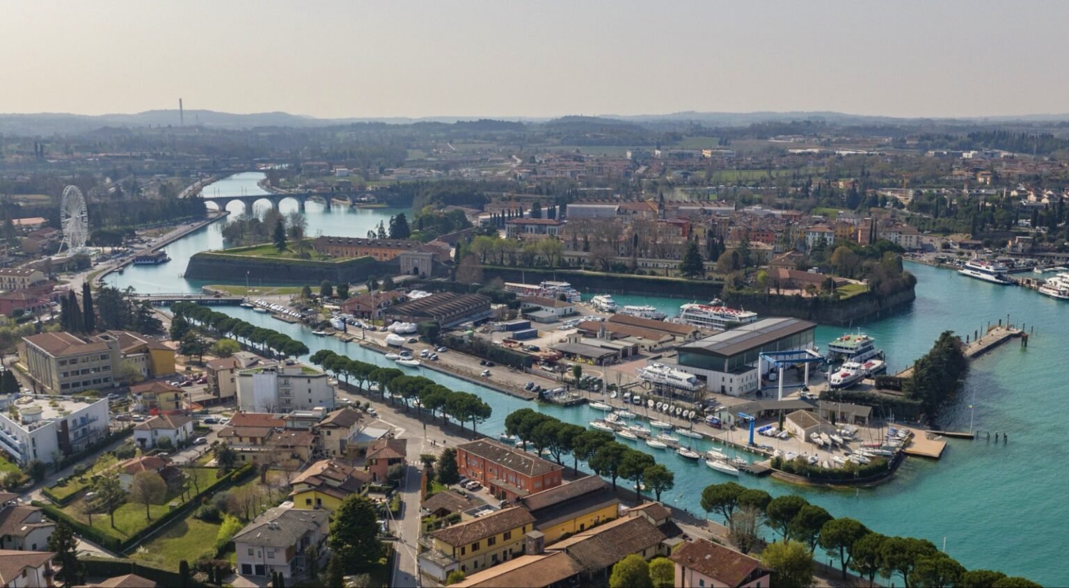 Peschiera del Garda e as muralhas da Unesco